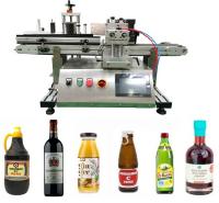 China 40 Bottles/Min Benchtop Automatic Labeling Machine For Pepper Jar Clamp Type for sale