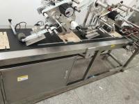 China Small Fruit Carton Box Bag Labeling Machine 350mm 800W for sale