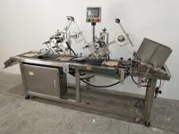 China Small Fruit Carton Box Bag Labeling Machine 350mm 800W for sale