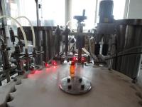 China GMP HMI Electronic Vape Oil Filling Capping Machine for 30ml Eye Dropper Bottle for sale