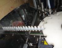 China GMP HMI Electronic Vape Oil Filling Capping Machine for 30ml Eye Dropper Bottle for sale