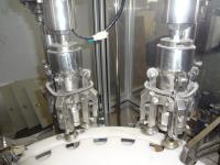 China Automatic Glass Bottle 415V Liquid Filling Capping Machine Vodka Wine Linear Flow for sale