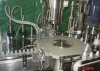 China Tincture Perfume Glass Bottle Vial Filling Capping Machine 316SS for sale