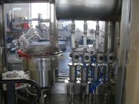 China Automatic Glass Bottle 415V Liquid Filling Capping Machine Vodka Wine Linear Flow for sale