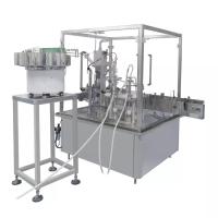 China Tincture Perfume Glass Bottle Vial Filling Capping Machine 316SS for sale