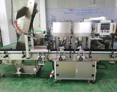 China Auto Pneumatic Screw Monoblock Filling And Capping Machine For Water Bottle 50BPM for sale