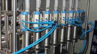 China Programmable Sunflower Olive Oil Sauce Filling Machine 2500ml Servo Piston Pump for sale