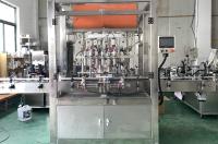 China Auto FESTO Cosmetic Cream Jar Capping Oil Filling Machine Explosion Proof for sale