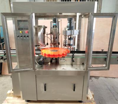 China Pneumatic ROPP Screw Automatic Capping Machine For Wine Glass Bottle for sale