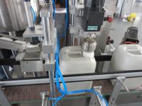 China Full Automatic Pneumatic Screw Capping Machine Monoblock Liquid Filling Machine for sale