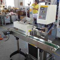 China Pharmaceutical Water Cooled Continuous Induction Sealing Machine For Plastic Bottles for sale