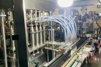 China 30-500ml Liquid Filling Capping And Labeling Machine Automatic for sale