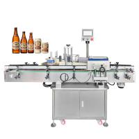 China 300ml 500ml 750ml Round Bottle Labeling Machine For Beer Can for sale
