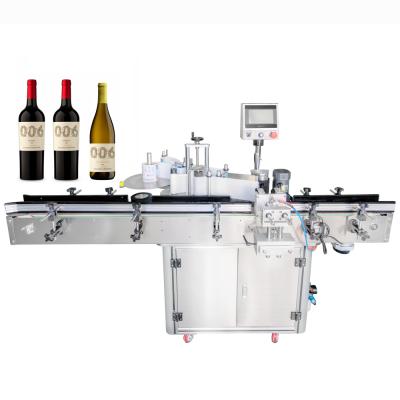 China Ym515 Beverage Electric Bottle Label Applicator / Labeling Machine For Round Bottle Auto for sale
