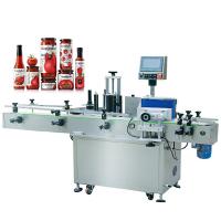 China Glass Versatility Tabletop Round Bottle Labeler High Efficiency for sale