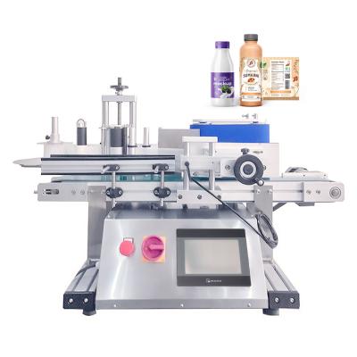 China 220v Desktop Plastic Round Labeling Machine Automatic Electric Driven for sale