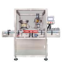 China PLC Control Automatic Capping Machine With Stainless Steel Durability And Efficiency for sale