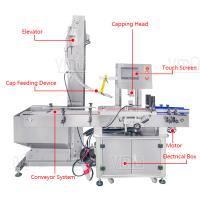 China Automatic Capper Device Capping Machinery Screw For Beverage Cosmetic Chemical for sale