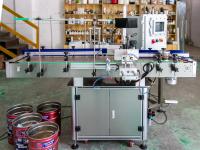 China Automatic Round Bottle Labeling Machine 220V Electric 20-100bpm for sale