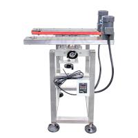 China YIMUPACK YM-BC1 Bottomless Side Transfer Belt Clip Conveyor: High-Speed Transition for Coding & Packaging Lines for sale