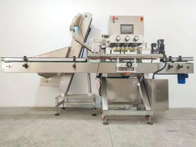 China YIMU CM300 Automatic In-Line Lug Cap Screw Press Capping Machine: Full-Automatic Sealing Solution for Small Businesses for sale
