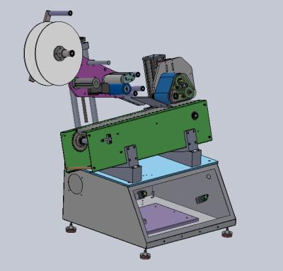 China YM405-High-Speed Automatic Horizontal Labeling Machine for Small Round Vials & Cylinders – 30-50 Bottles/Min with PLC Touch Screen for sale