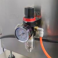 China Semi-Automatic Bottle Sticker Labeling Machine with High Efficiency for Rectangular Bottles Flat Bottle Cardboard Box for sale