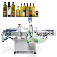 China Full Automatic Boxs and Flat Bottles Labels Printing Machine Wine Olive Oil and Honey Bottle Label Machine for Small Business for sale