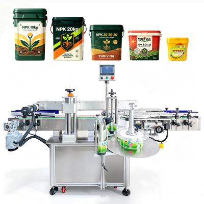 China Automatic Packaging Machine Square Bottle Labeling Machines for Olive Oil Honey Label Applicator for sale