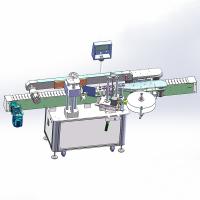 China Automatic Chemicals Bucket Sticker Applicator Machine Cleaning Agents Lubricants Labeling Machine For Bottles for sale