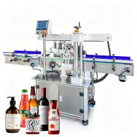 China Professional Factory Automatic Bottles Labeling Machine Wine and Honey Bottle Label Applicator Machine with CE Certification for sale