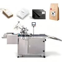 China Automatic Flat Bottle Labeling Machine Bag Box Label Stickers Labeling Machines for Food and Skincare Label Applicator Machine for sale