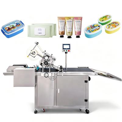 China Full Automatic Self Adhesive Labeling Machine Pouch Labeling Machine for PE Bags and Vacuum Bags Labeller for sale