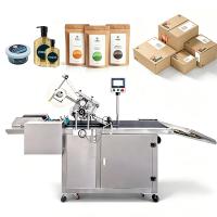 China Factory Direct YM210D Automatic Label Machine Flat Bottle Boxes and Bags Label Printer Sticker Machine with Date Coding Printer for sale