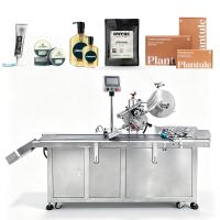 China YM210D Automatic Flat Labeling Machine Boxs Bags and Square Bottle Labeling Machine for sale