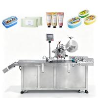 China Multifunction Flat Surface Labeling Machine Automatic Box Labeling Machine for Food and Daily Necessities Flat Label Applicator for sale