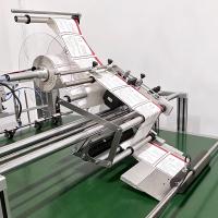 China High Speed 85Pcs/min Automatic Flat Labeling Machine Boxes Bags and Flat Bottle Labeling Machine for sale