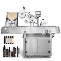 China Factory Direct YM215 Full Automatic Bottle Labeling Machine Vial Labeling Machine With Feeding Device for Paintbrushes for sale
