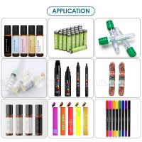 China Factory Direct YM215 Full Automatic Bottle Labeling Machine Vial Labeling Machine With Feeding Device for Paintbrushes for sale