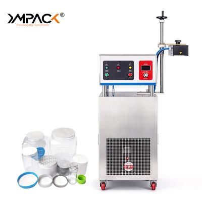 China LM3000 Automatic Electric Can Sealing Machine Snack and Beverage Sealing Machine for Plastic Cups for sale