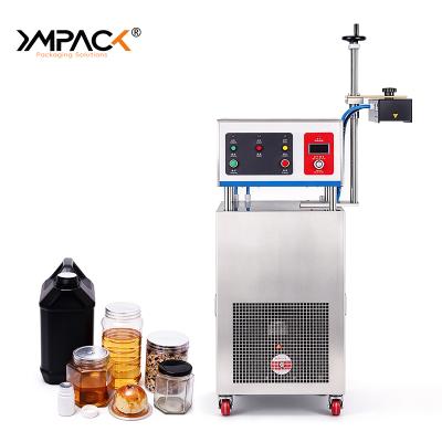 China Induction Sealing Machine Can Lid Sealing Machine Honey and Beverage Sealing Machine for Cans Cups for sale