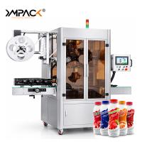 China PM150 Automatic Sleeve Labeling Machine PVC PET OPS Shrink Sleeve Labeling Machine for Glass and Plastic Bottle for sale