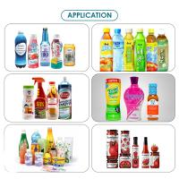 China High Accuracy ±0.5mm Full Automatic Sleeving Label Machine Buckets Cans Bottles Shrink Sleeve Applicator for Beverages and Oil for sale