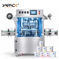 China High Speed 40Pcs/min Can Cups Sealing Machine Automatic Heat Sealing Machine Food and cosmetics Sealing Machine for sale
