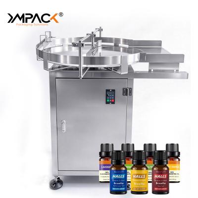 China Automatic Bottle Sorting Machine Metal Turntable Lubricating Oil Reagent Bottle Accumulation Turntable for Packaging Line for sale