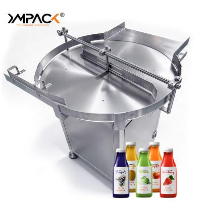 China Factory Direct Round Bottle Collection Turntable 60cm 80cm 100cm 120cm 150cm Bottle Turntable Juice Wine Bottle Sorting Machine for sale