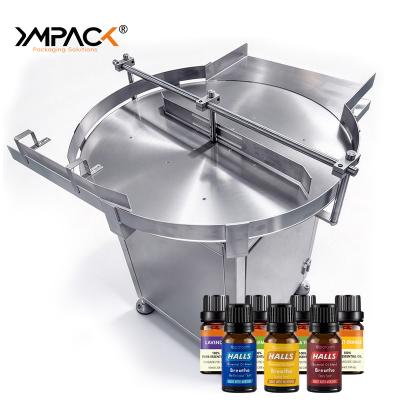 China High Speed 60Pcs/min Bottle Turntable Round Rotary Turntable Cosmetic and Beverage Bottle Sorting Machine With OEM ODM Services for sale