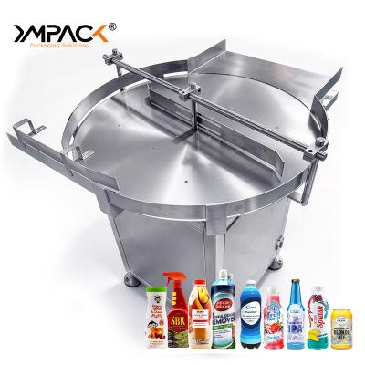 China Automatic Round Rotary Turntable Round Bottle Sorting Machine Water Juice and Oil Bottles Bottle Turntable for sale