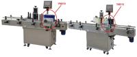 China Tabletop Automatic Round Bottle Labeling Machine For Shampoo Bottle 720W for sale