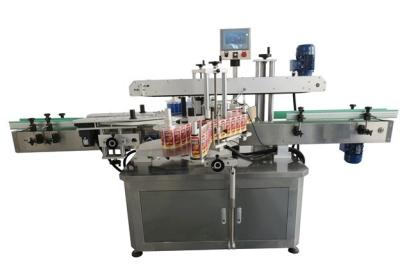 China Self Adhesive Glass Flat Bottle Front Back Labeler Machine For Honey Jar 240V for sale